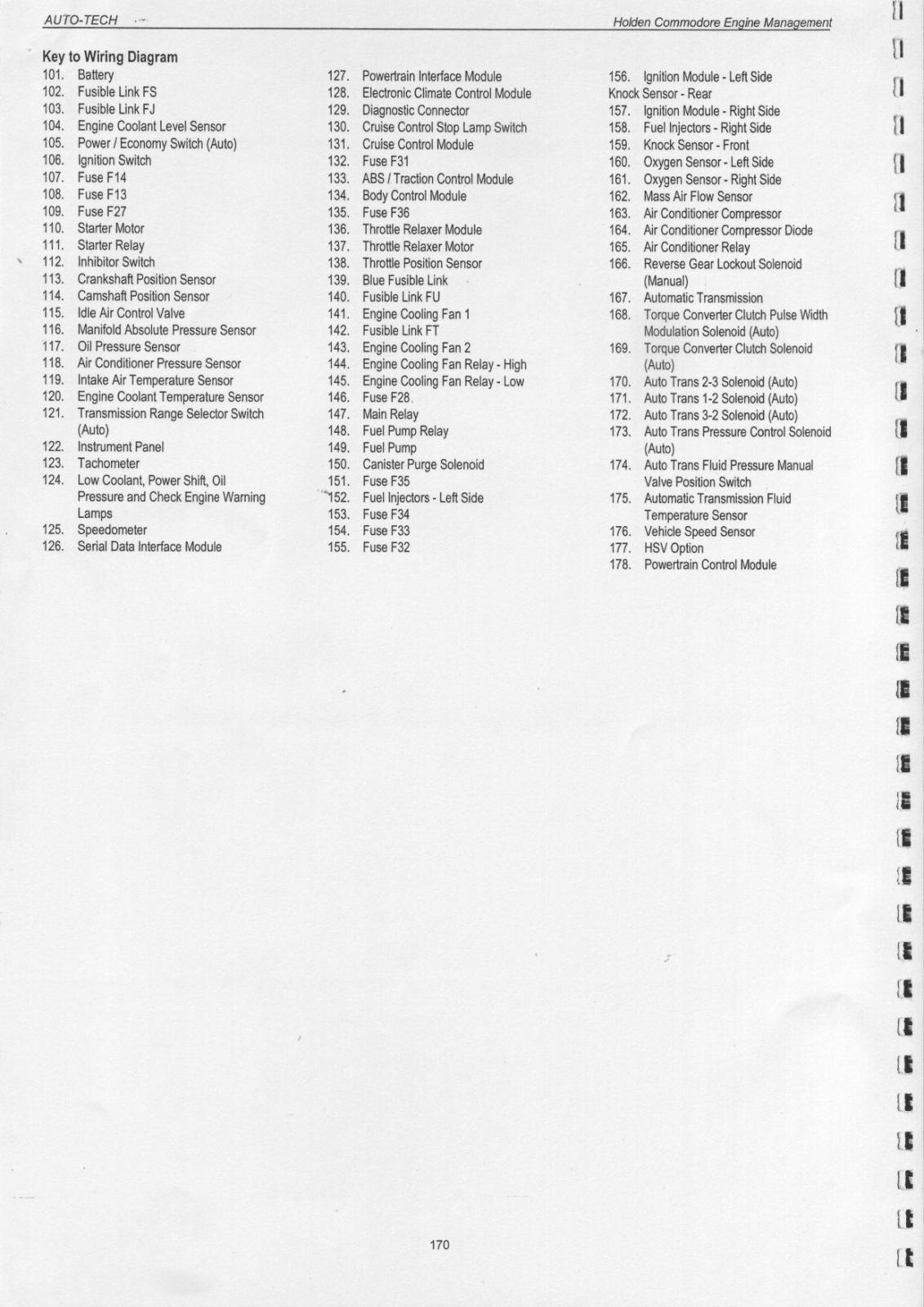 Holden Commodore VT - Wiring Diagrams - Mark Dewhurst Automotive ...